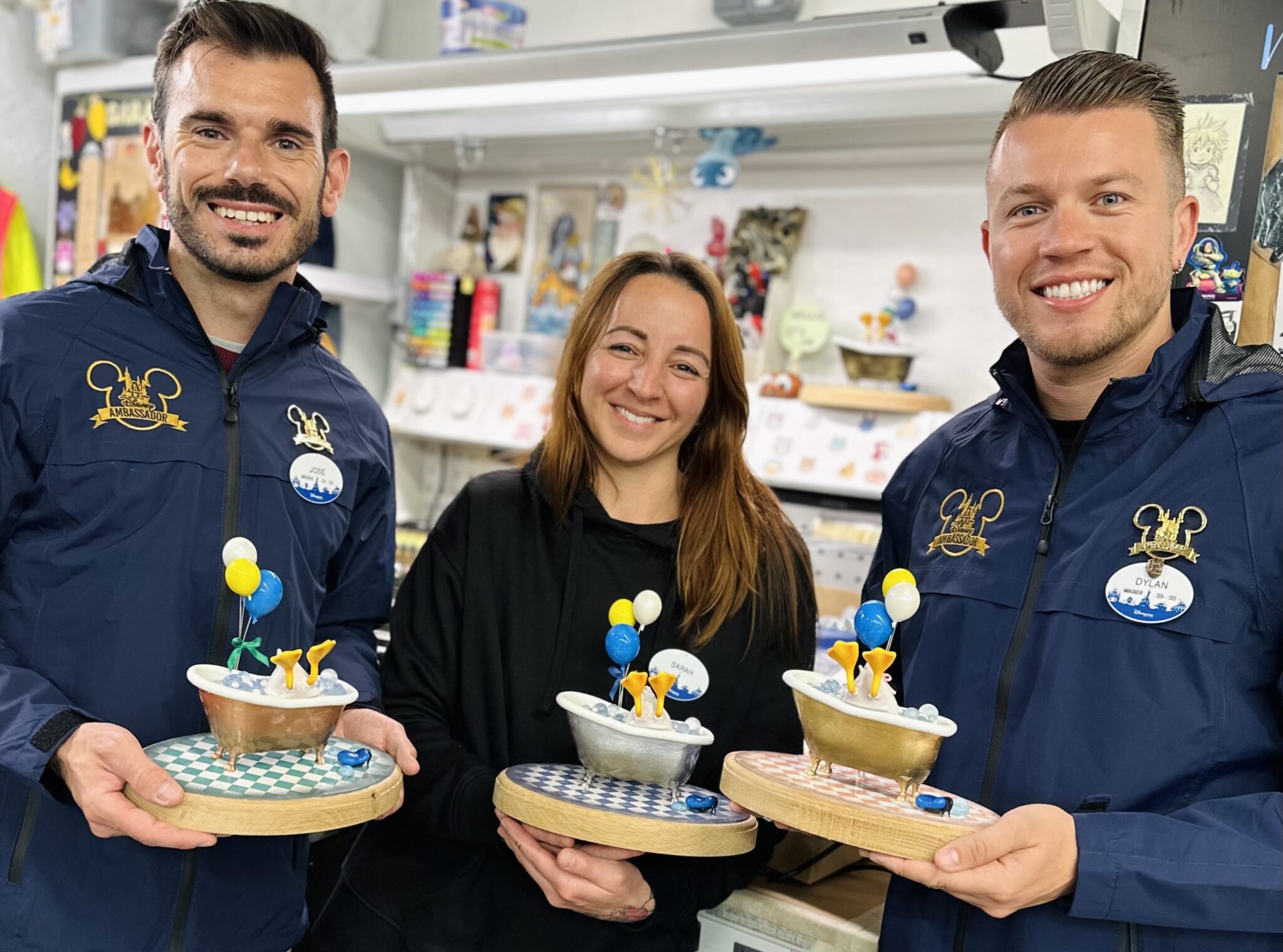 Behind the creation of the trophies ford Disneyland Paris Duck Races ...